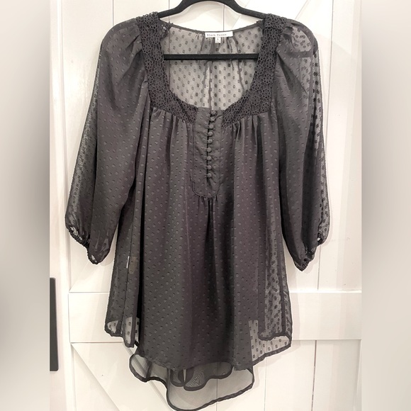 Tops | Womens Tunic Sheer Too | Poshmark